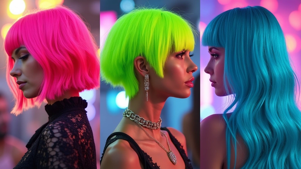 Neon Hair, Don’t Care: 21 Bold, Bright Styles That Glow Up Any Look